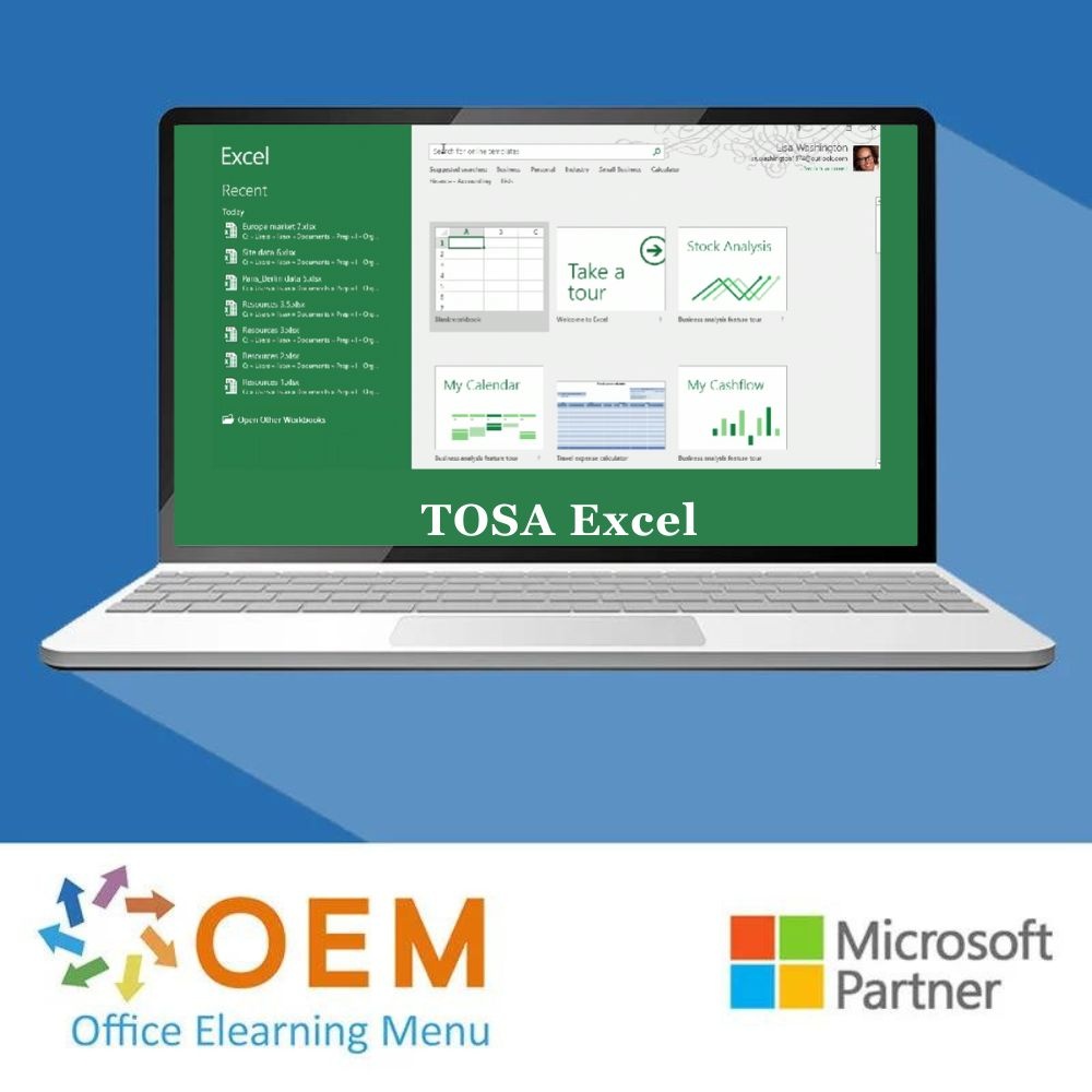 TOSA Excel Course E-Learning - OEM
