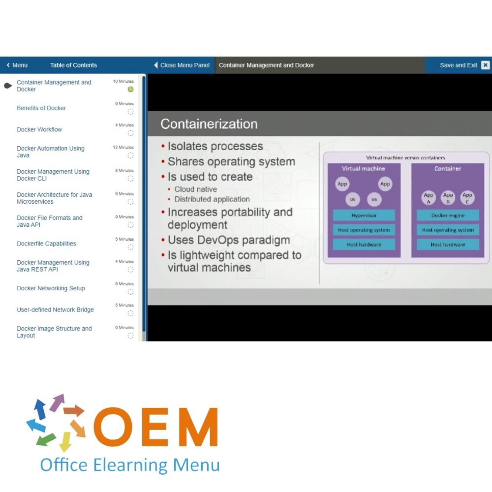 Docker for Java Microservices Training - OEM