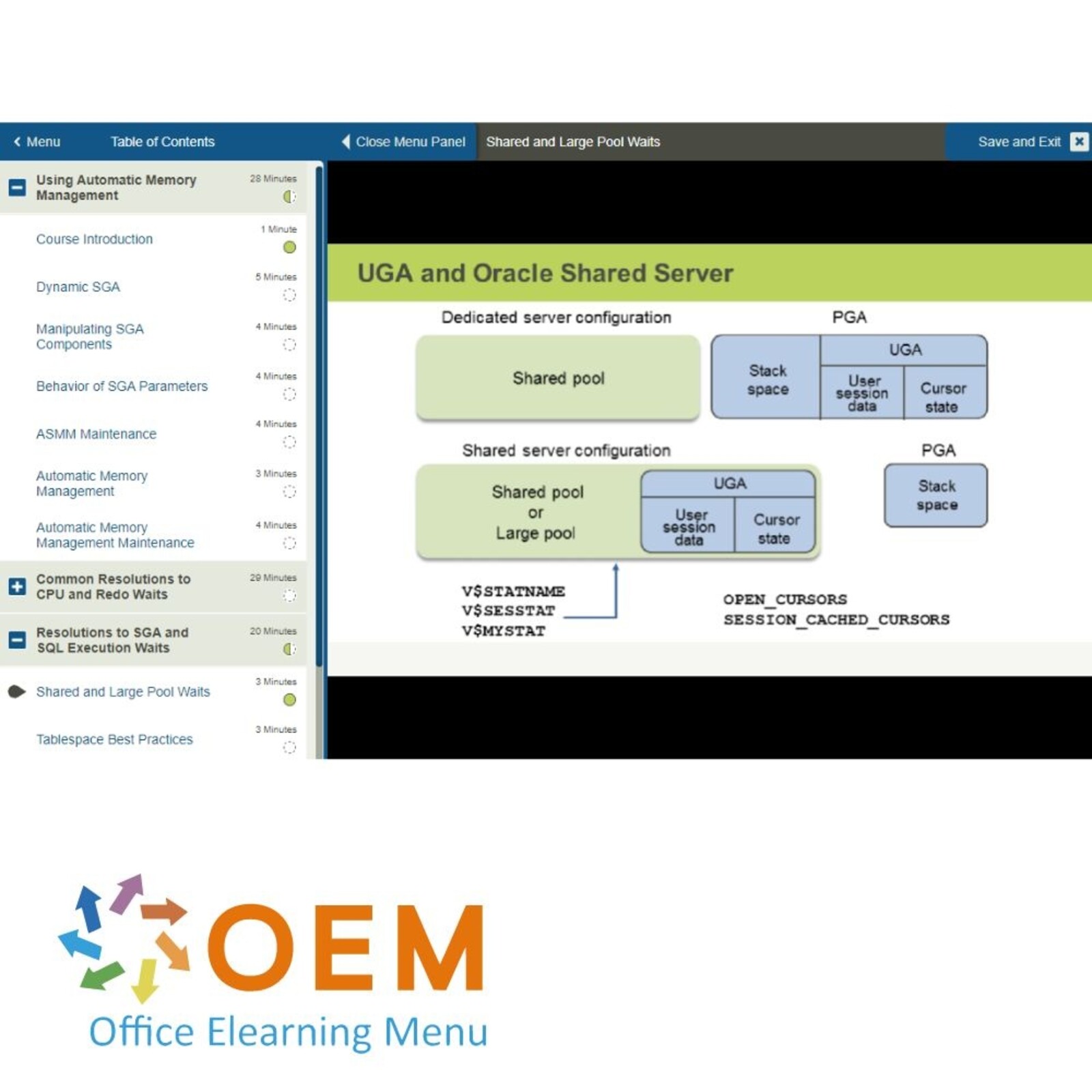 Oracle Database 11g Sql Tuning Training Oem 5813