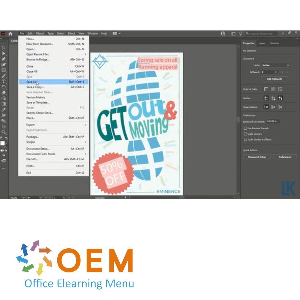 Adobe Illustrator CC 2021 Cursus E-Learning - OEM ICT Trainingen & Advies