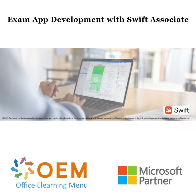 Examen App Development With Swift Associate Test Center Certiport Oem