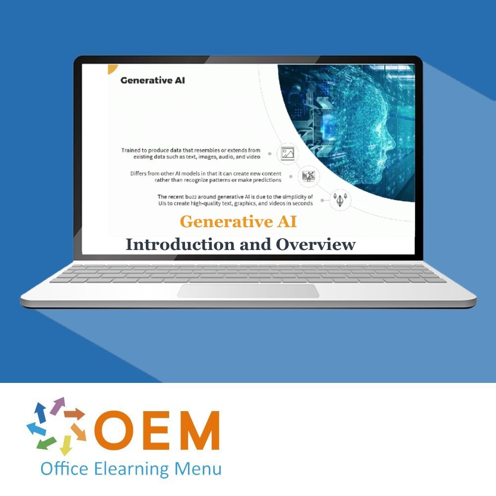 Generative AI Introduction and Overview Training - OEM ICT Trainingen & Advies