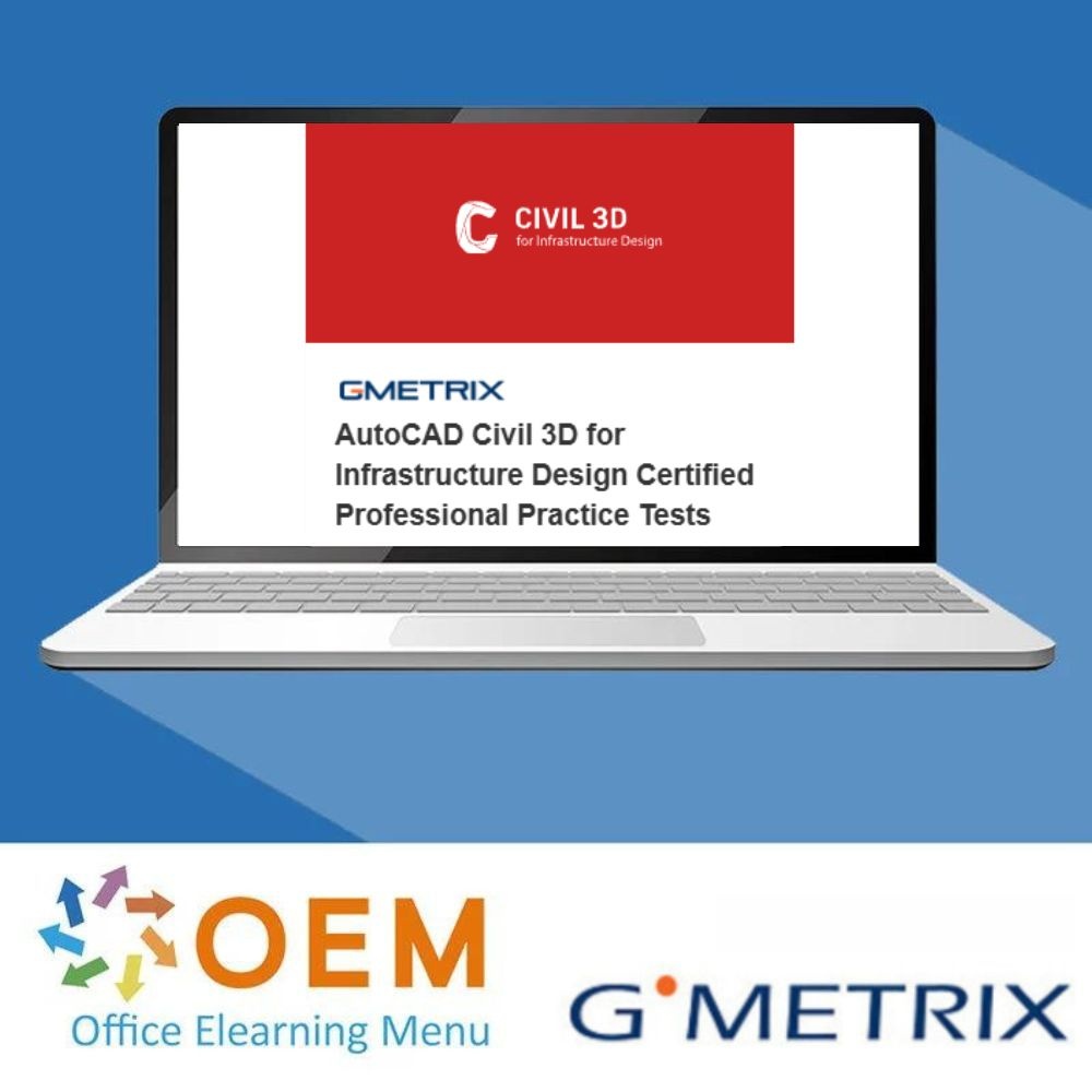 AutoCAD Civil 3D Certified Professional Practice Tests - OEM