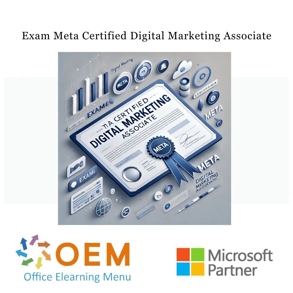 Examen Meta Certified Digital Marketing Associate - Certiport - OEM