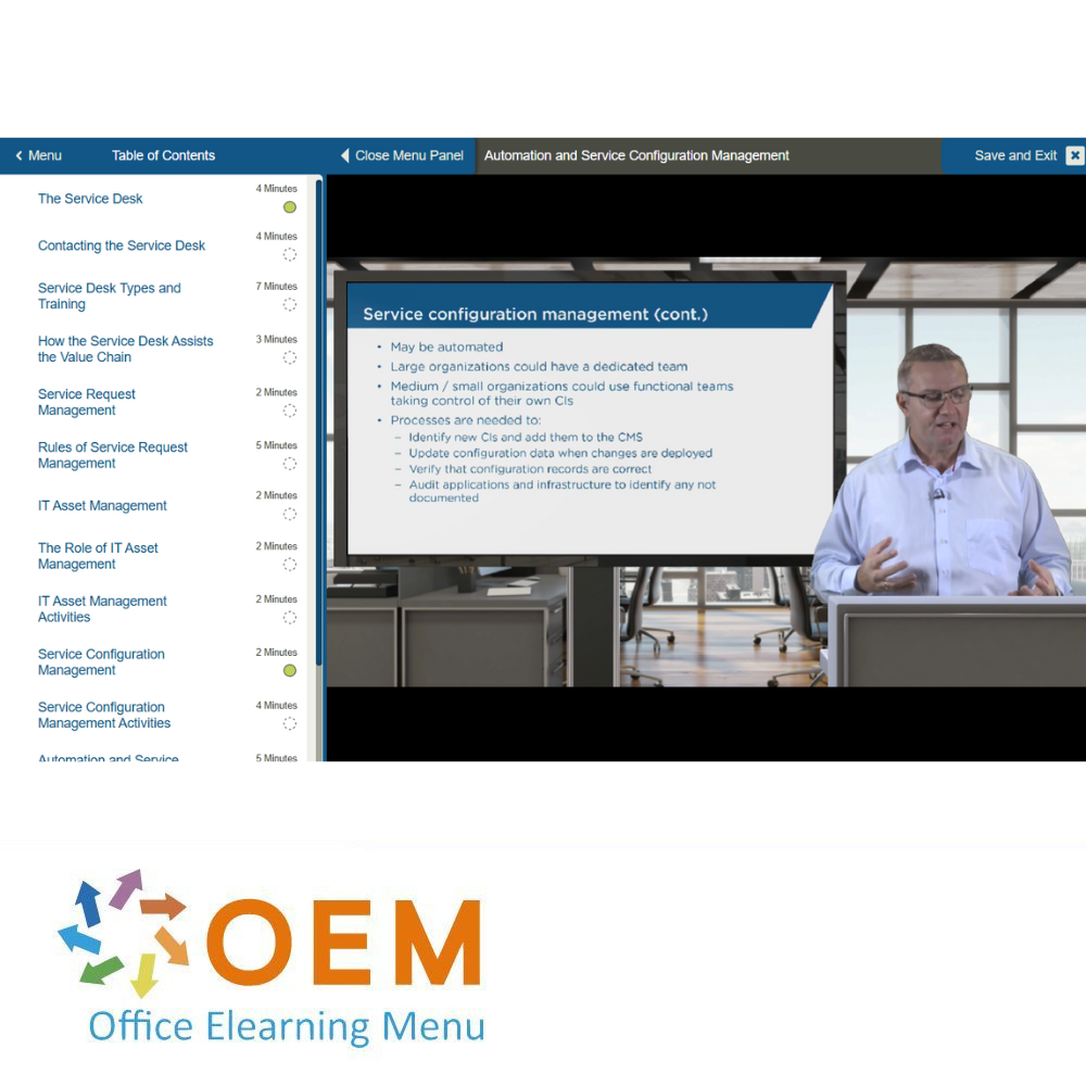 ITIL 4 Foundation Training - OEM ICT Trainingen & Advies