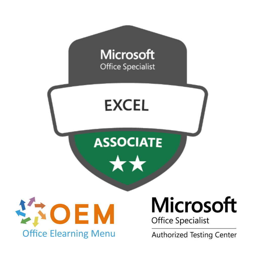 Microsoft MOS Excel 365 Examen MO-210 – Officiële Certificering - OEM ...