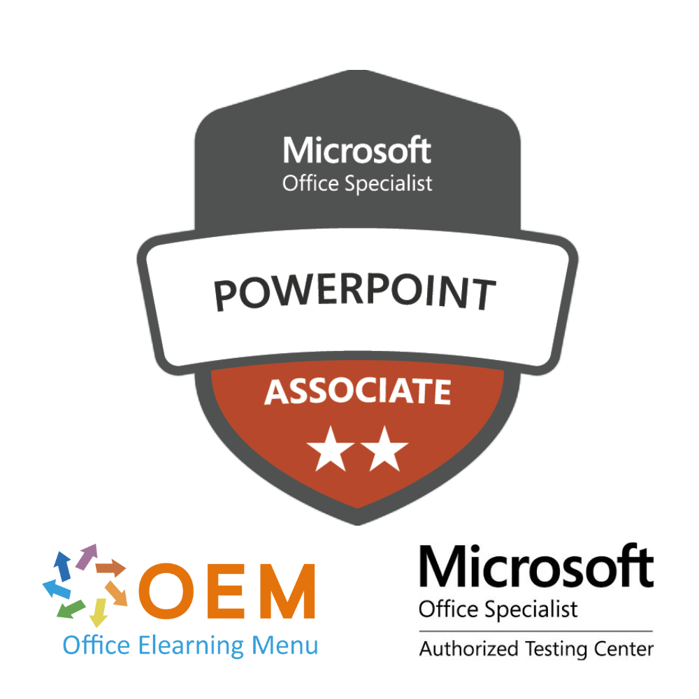 MOS Exam MO-300 Microsoft PowerPoint 2019 - OEM ICT Training & Advice