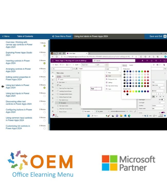Microsoft Power Platform multi collection E-learning - OEM ICT Training & Advice