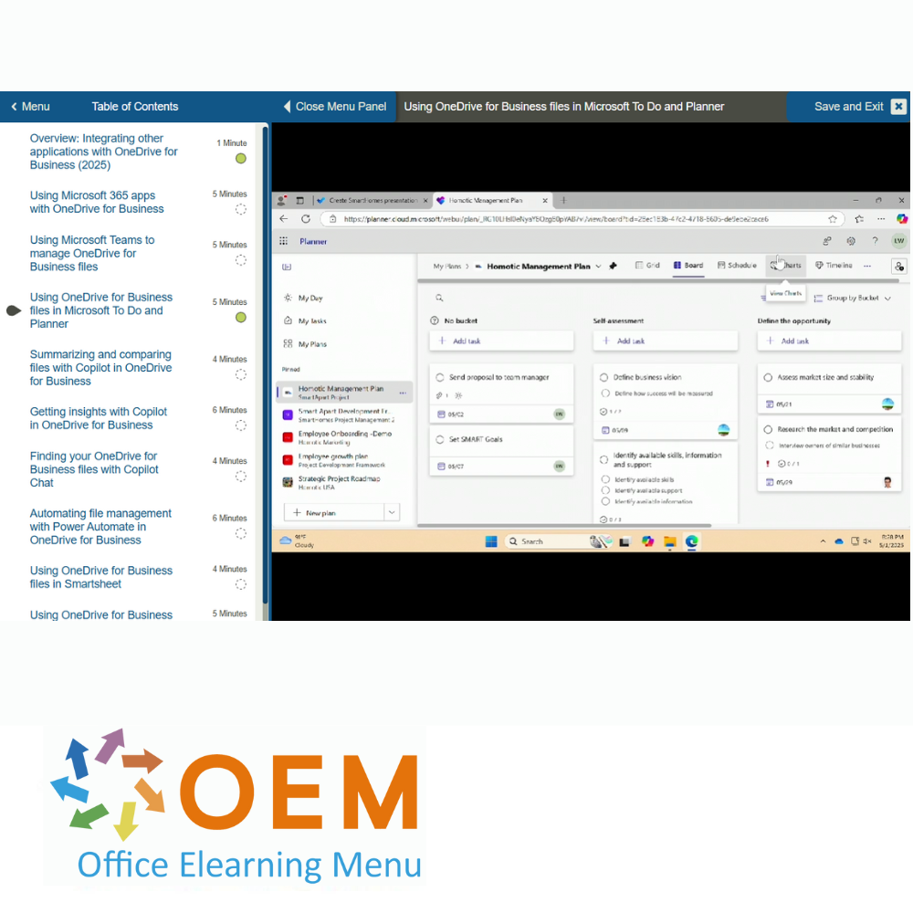 Microsoft 365 Tools (2025) E-Learning pakket - OEM ICT Trainingen & Advies