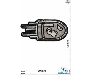 Bullet - Patch - Back Patches - Patch Keychains Stickers - giga-patch ...