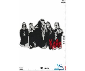 Korn - Patches - Patch arrière - Patch Porte-clés Autocollants - giga ...