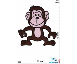 Affe - Parche - parche posterior - Patch Llaveros Pegatinas - giga ...