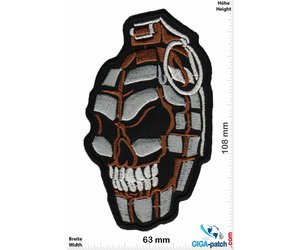 Totenkopf - Patches - Patch arrière - Patch Porte-clés Autocollants ...