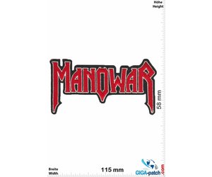 Manowar - Patches -Back-patch - Patch Sleutelhangers Stickers -giga ...