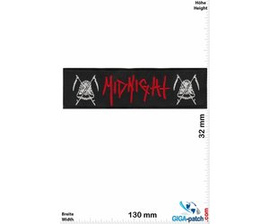 Midnight - Patches - Patch arrière - Patch Porte-clés Autocollants ...