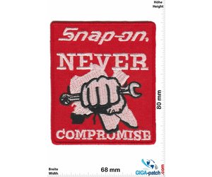 Snap-on - Patches -Back-patch - Patch Sleutelhangers Stickers -giga ...