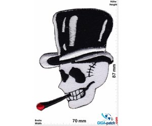 Totenkopf - Patch - Back Patches - Patch Keychains Stickers - giga ...