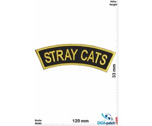 Stray Cats - Patch - Back Patches - Patch Keychains Stickers - giga ...