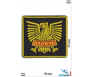 Honda HONDA - Gold Wing - Goldwing - square - Patch Keychains Stickers ...