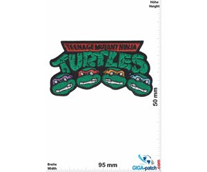 Teenage Mutant Ninja Turtles Teenage Mutant Ninja Turtles - 4 head ...