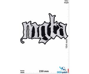 Mgta Mgła- Mgta -Black-Metal-Band - 23 cm - Patch Sleutelhangers ...