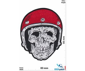 Cafe Racer Cafe Racer - red Helmet - HQ - Aufnäher Shop / Patch - Shop ...