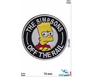 Simpson Bart Simpson - The Simpsons Off The Rail - Patch Porte-clés ...