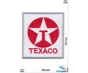 Texaco - Texaco - red/silver- Patches - Patch arrière" - Patch Porte ...