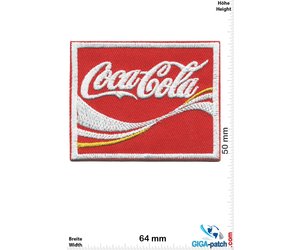Coca Cola - Coca Cola - square- Patches -Back-patch" - Patch ...