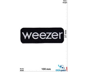 Weezer - WEEZER -Alternative-Rock - Parche - parche posterior" - Patch ...
