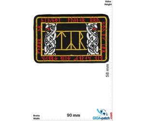Týr - Týr - Metal-Band - Tyr - Celtic Rune- Patch- Aufnäher" - Aufnäher ...