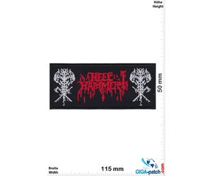 Hellhammer - Hellhammer - Extreme-Metal-Band- Patches -Back-patch" - Patch Sleutelhangers ...