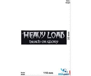 Heavy Load - Heavy Load - Death or Glory -Heavy Metal- Patch - Back ...