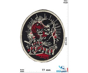 Totenkopf - The Romance - color - Weeding Skull- Patch - Back Patches ...