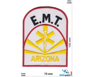Emergency - E.M.T. Arizona - Emergency- Patch - Back Patches" - Patch ...