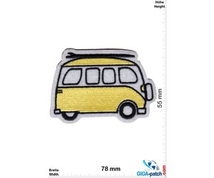 VW Bus - Bully - Surfer-VW,Volkswagen- Patch - Iron On - Patch ...