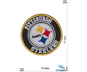Pittsburgh Steelers -Patch - Iron On - Patch Keychains Stickers - giga ...