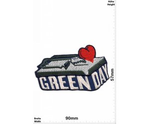 Green Day - Patches -Back-patch - Patch Sleutelhangers Stickers -giga ...