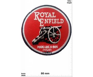Royal Enfield - Patches -Back-patch - Patch Sleutelhangers Stickers ...