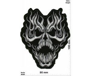 Totenkopf - Patch - Back Patches - Patch Keychains Stickers - giga ...