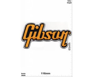 Gibson - Patches -Back-patch - Patch Sleutelhangers Stickers -giga ...