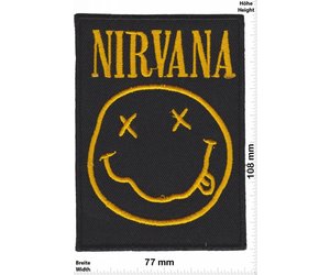 Nirvana - Parche - parche posterior - Patch Llaveros Pegatinas - giga-patch.com - Mayor Patch ...
