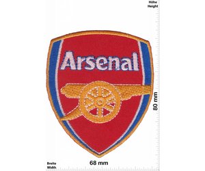 Arsenal - Patches -Back-patch - Patch Sleutelhangers Stickers -giga ...