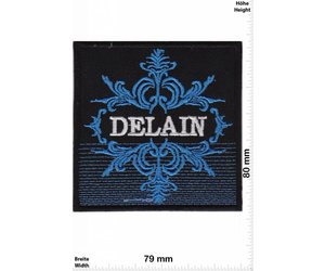 Delain - Patch - Back Patches - Patch Keychains Stickers - giga-patch.com - Biggest Patch Shop ...