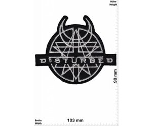 Disturbed - Patch - Back Patches - Patch Keychains Stickers - giga ...