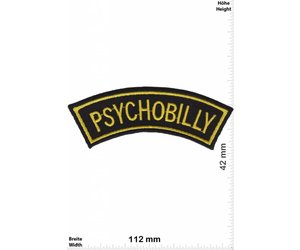 Psychobilly - Patch - Back Patches - Patch Keychains Stickers - giga ...