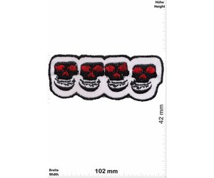 Totenkopf - Patch - Back Patches - Patch Keychains Stickers - giga ...
