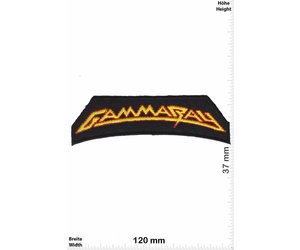 Gamma Ray - Patch - Back Patches - Patch Keychains Stickers - giga ...
