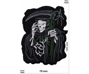 Sensenmann - Patch - Back Patches - Patch Keychains Stickers - giga-patch.com - Biggest Patch ...