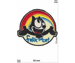 Felix the Cat - Patches - Patch arrière - Patch Porte-clés Autocollants ...